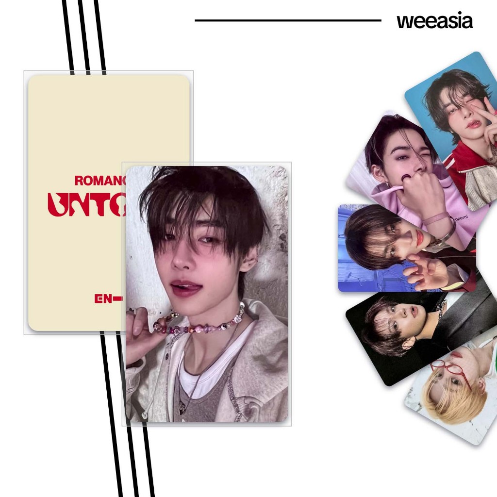 ENHA ROMANCE: UNTOLD INCEPTIO CONCESSIO ALBUM LOMO CARDS PHOTOCARDS ...