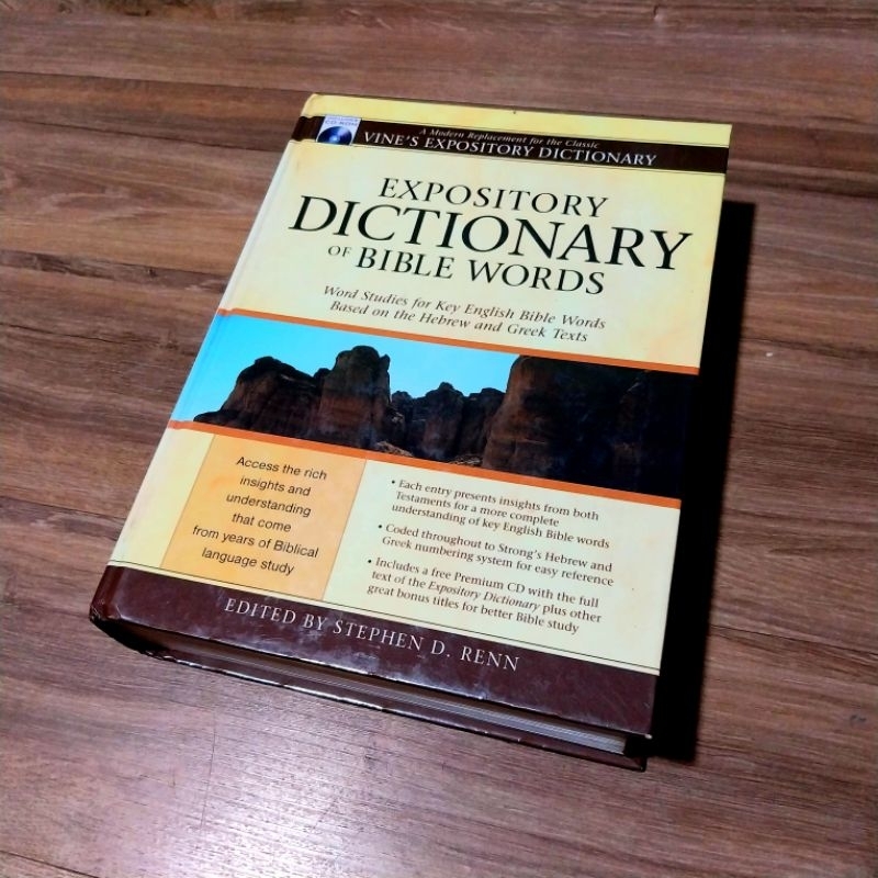 VINE'S Expository Bible Dictionary with Strong's Numbers KJV | Shopee ...
