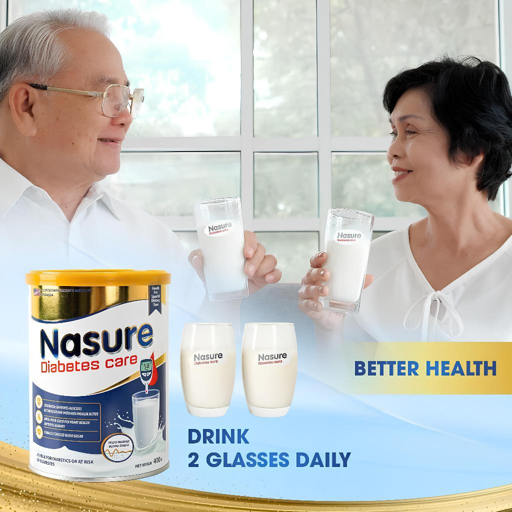 Nasure Milk For Diabetic Original Colostrum Powdered Milk ,1 Box 400g ...