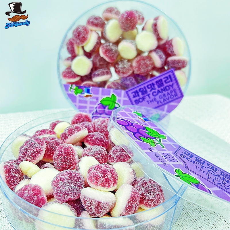 【Mr candy】228g Grape fruit flavor pudding Candy / flavored gummies ...