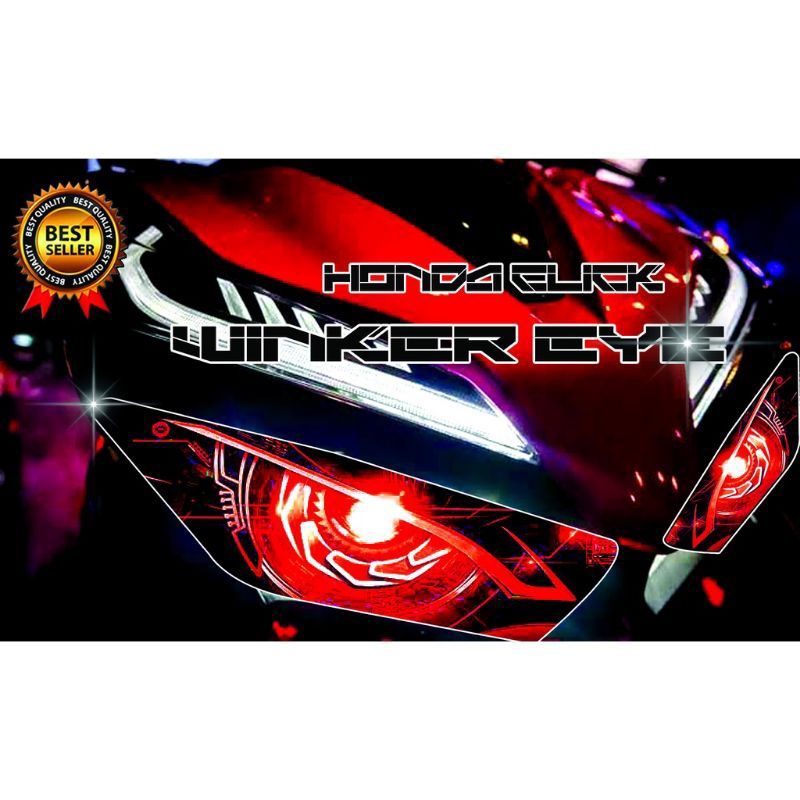 HONDA CLICK 125i/150i V2/V3/V4 WINKER EYE/free sticker | Shopee Philippines