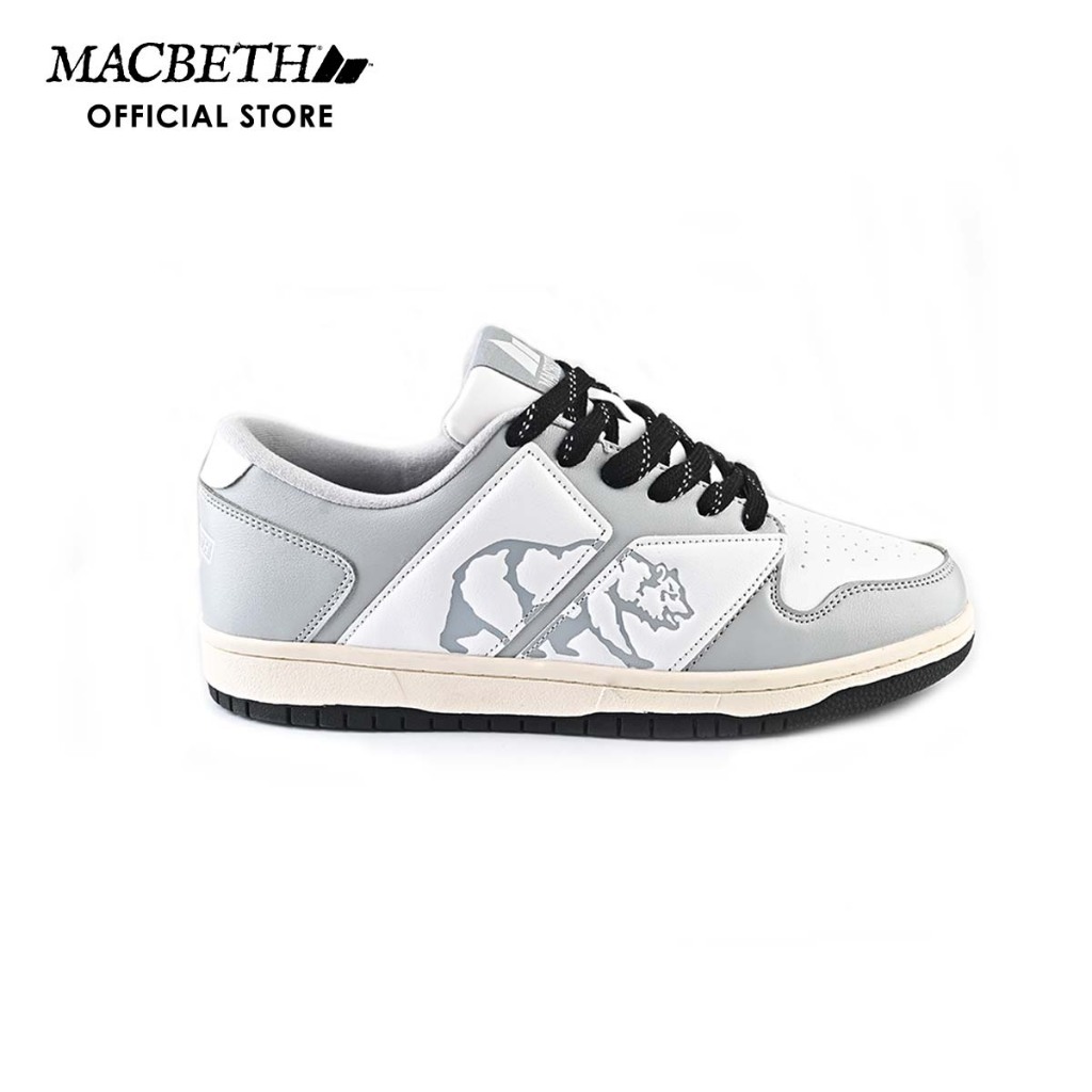 Macbeth Shoes " SLAUGHTER " ( Grey / White ) | Shopee Philippines