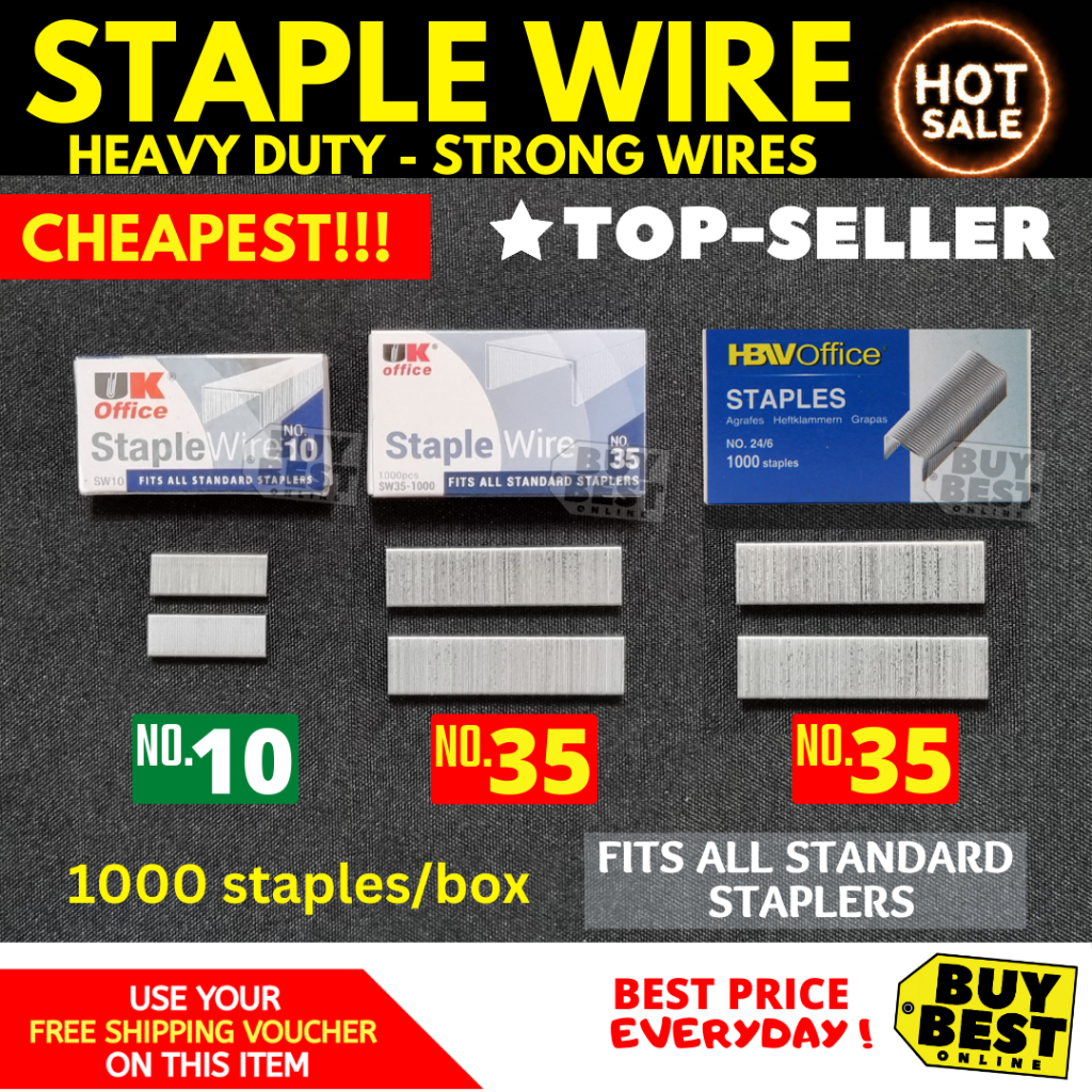 stapler wire - Best Prices and Online Promos - Apr 2026 | Shopee ...