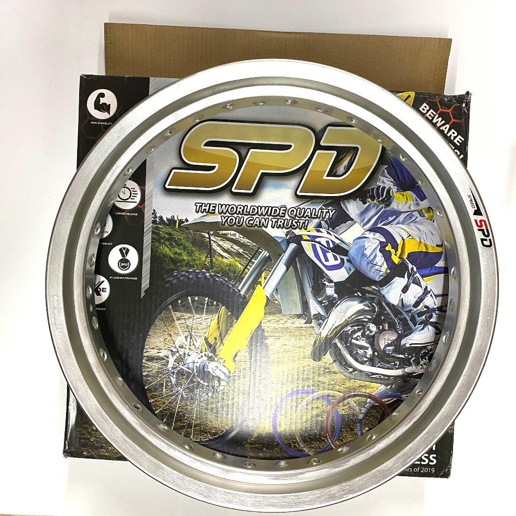 SPD3.00X17 Silver | SPD Rim 3.00X17 (Silver) | Genuine SPD parts | TMX ...