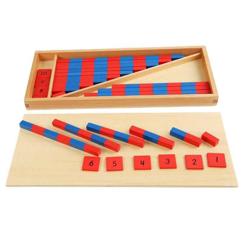 Montessori Wooden counting Sticks Rods | Shopee Philippines