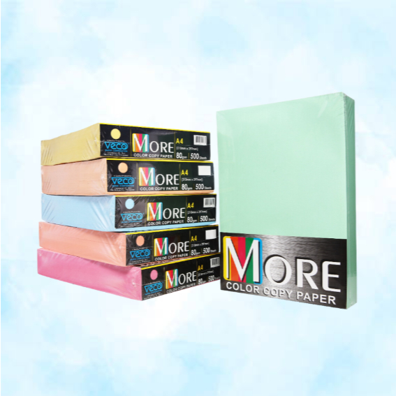 More Copy Paper sub 24 / 80gsm (sold per ream) | Shopee Philippines