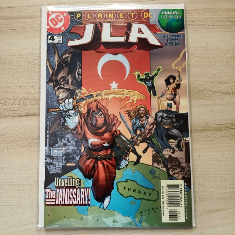 DC/Marvel Comics collectibles, JLA Justice League of America, Annual ...