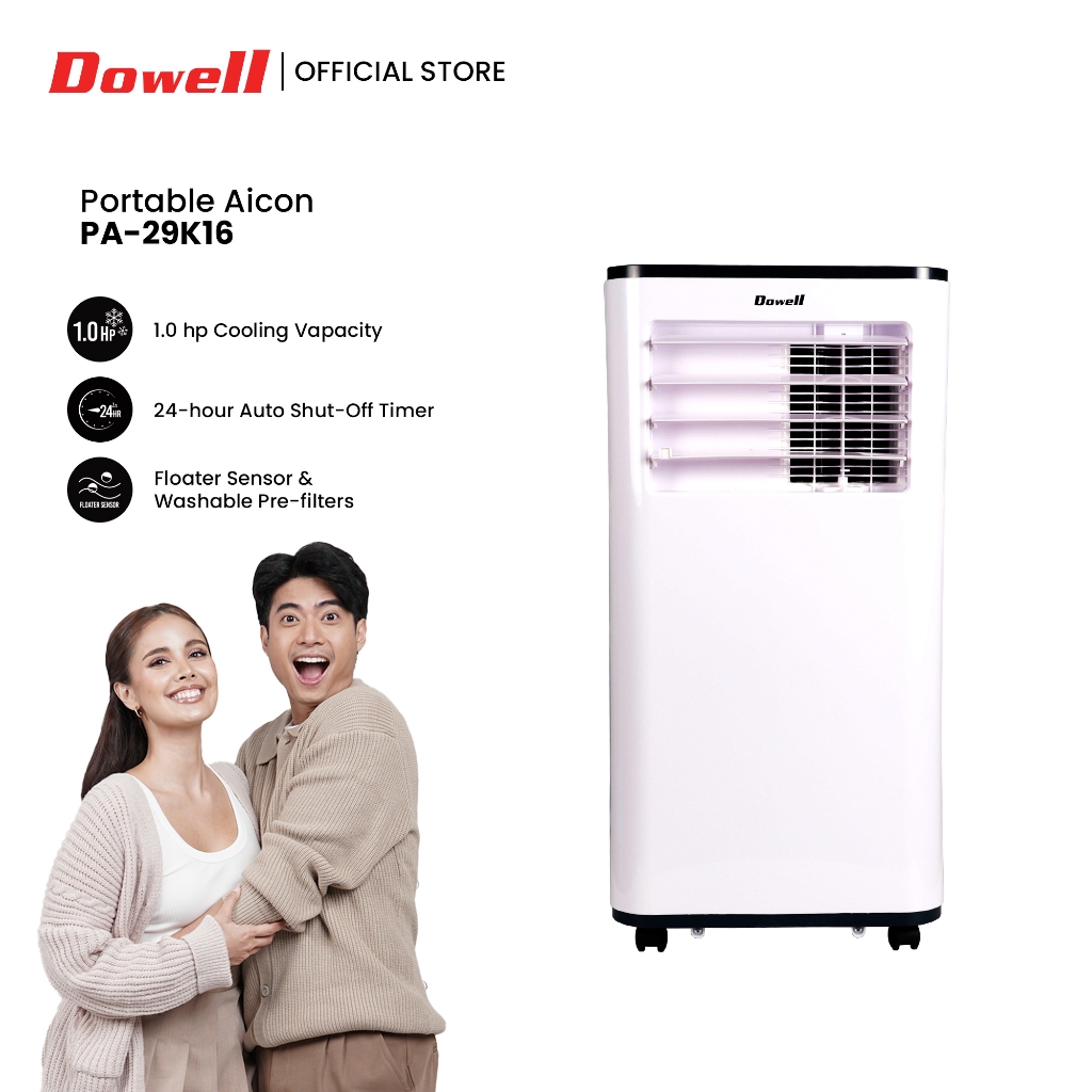 Dowell PA-29K16 Portable Air Conditioner 1HP | Shopee Philippines