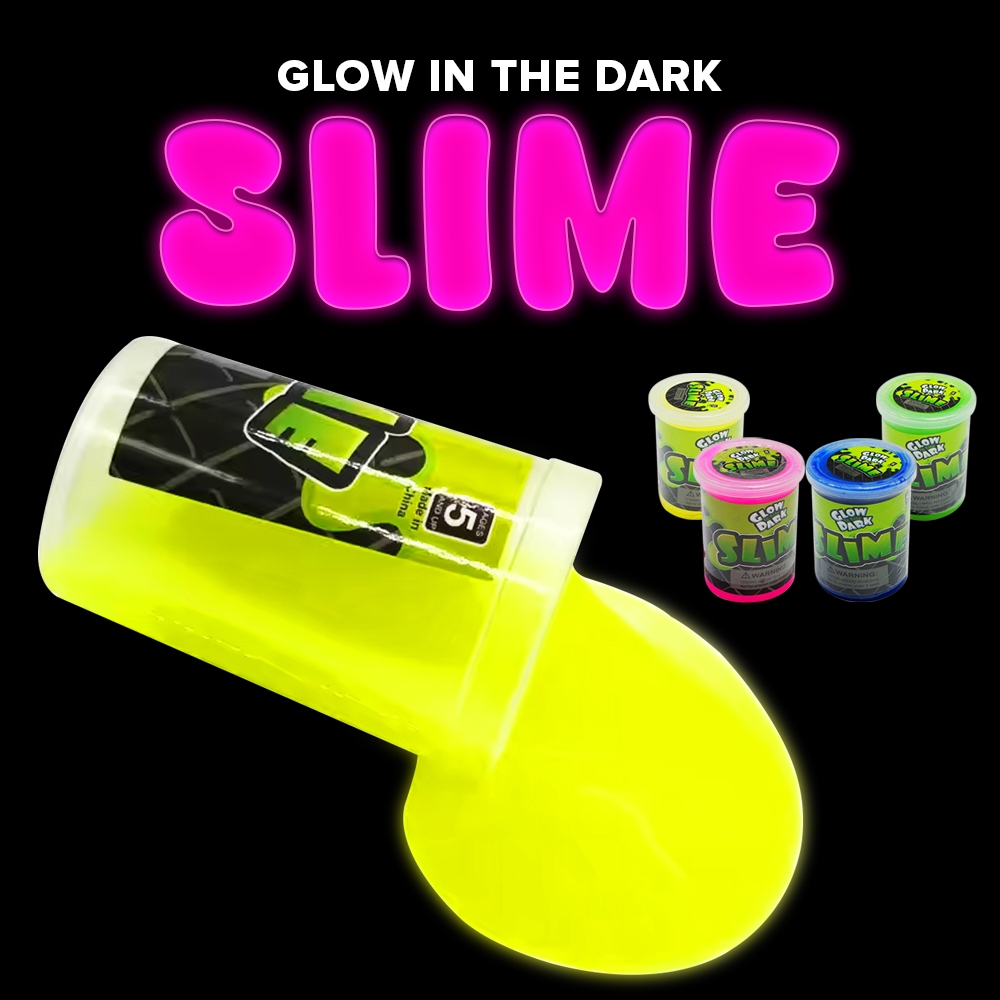 Glow in the Dark Slime Non-Toxic Slime Toy Slime for Kids | Shopee ...