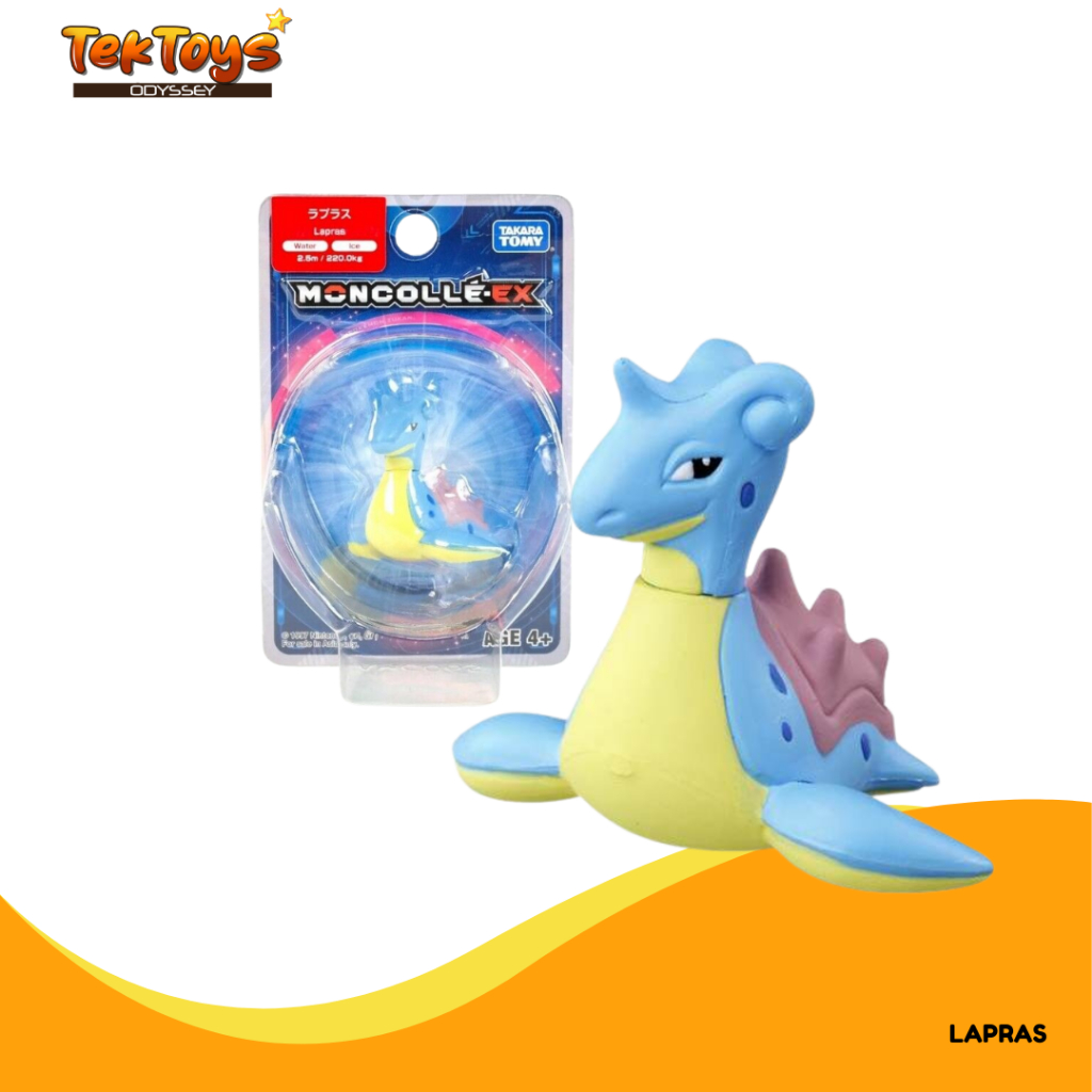MONCOLLE-EX - POKEMON - LAPRAS | Shopee Philippines