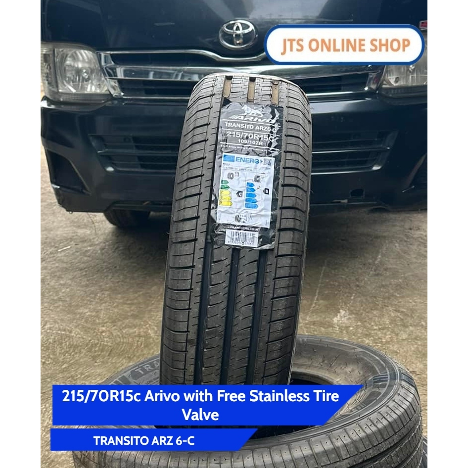 215/70R15c Arivo Transito ARZ 6-C with Free Stainless Tire Valve | Shopee Philippines