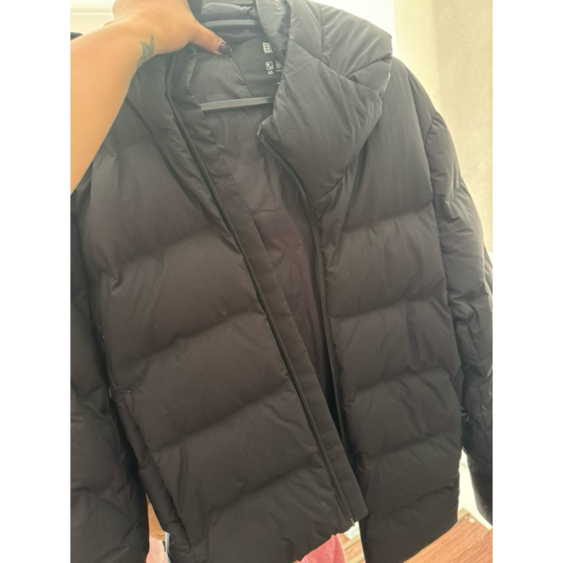 Uniqlo pufftech Jacket still i stores used once in JP | Shopee Philippines