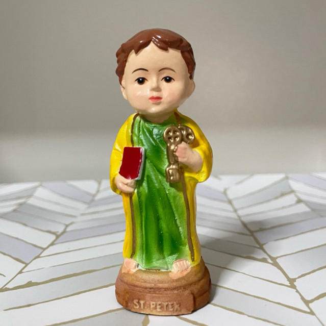 St. Peter Chibi Saint Figurine | Shopee Philippines