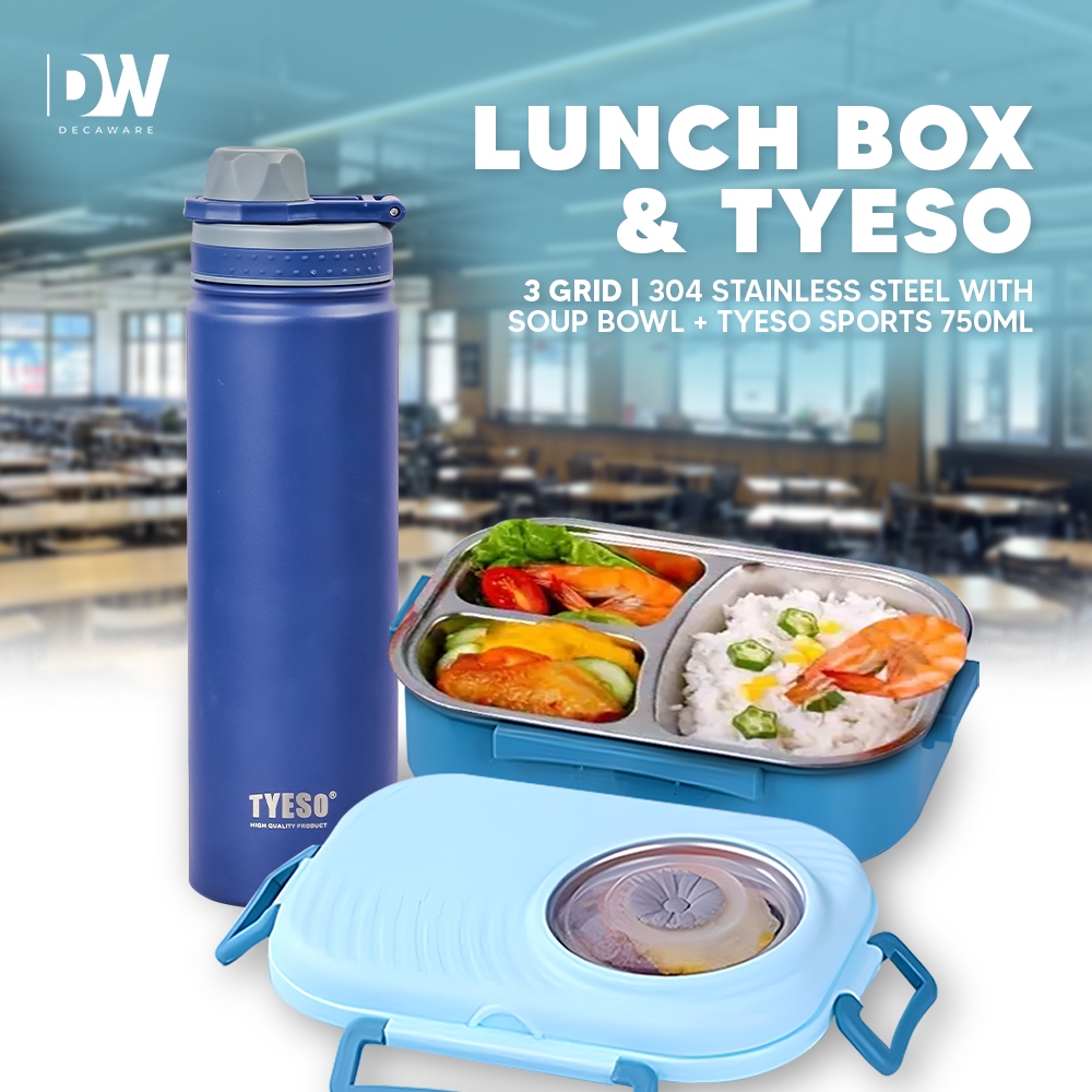 TYESO & Insulation Lunch Box Bundle Vacuum Insulated Tumbler ...