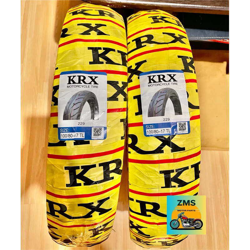 TUBELESS Tire 100/80-17.8PLY KRX Motorcycle.Gulong.FREE Pito and ...