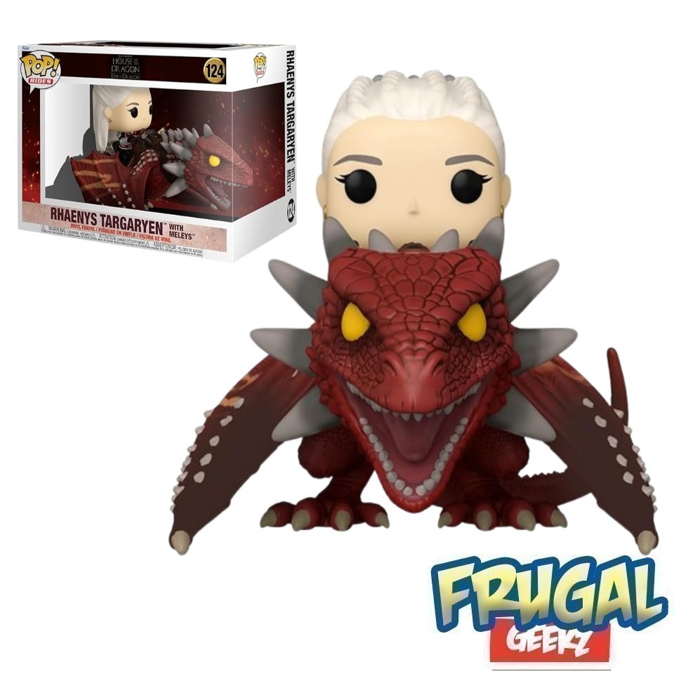 Funko Pop! Rides Deluxe: House of The Dragon - Rhaenys Targaryen with ...
