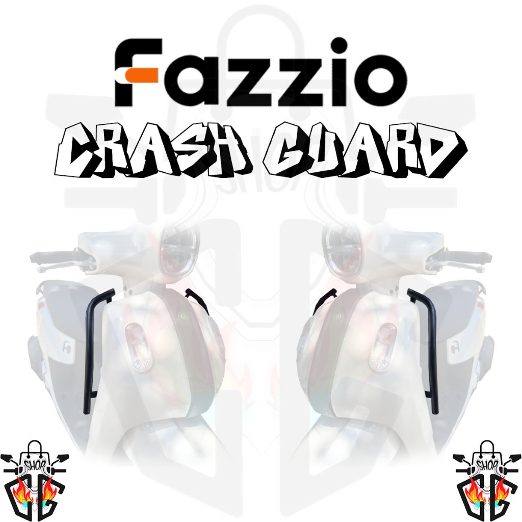 YAMAHA FAZZIO - Small Crash Guard Heavy Duty COD | Shopee Philippines