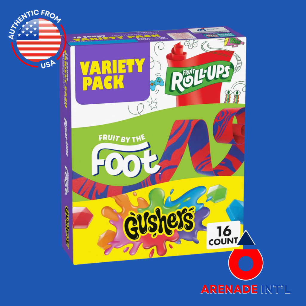 Fruit Roll-Ups Fruit by the Foot Gushers 16 Count | Shopee Philippines