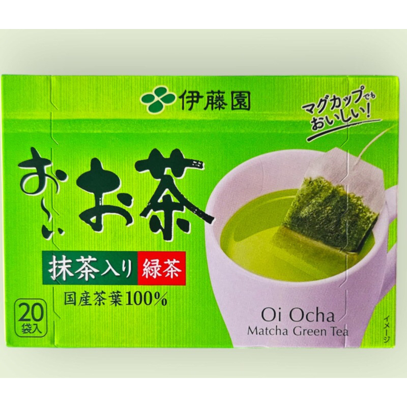 Japan 🇯🇵 ITO EN Oi Ocha Matcha Green Tea Bags 20 Pack | Shopee Philippines