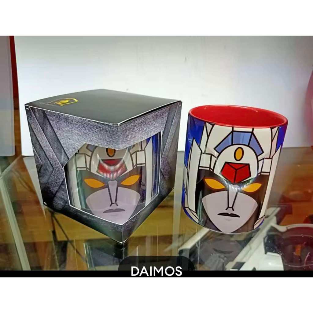 MECHA ROBOTS COLLECTIBLE ROBOT MUG VOLTES 5 DAIMOS MAZINGER Z VOLTRON ...