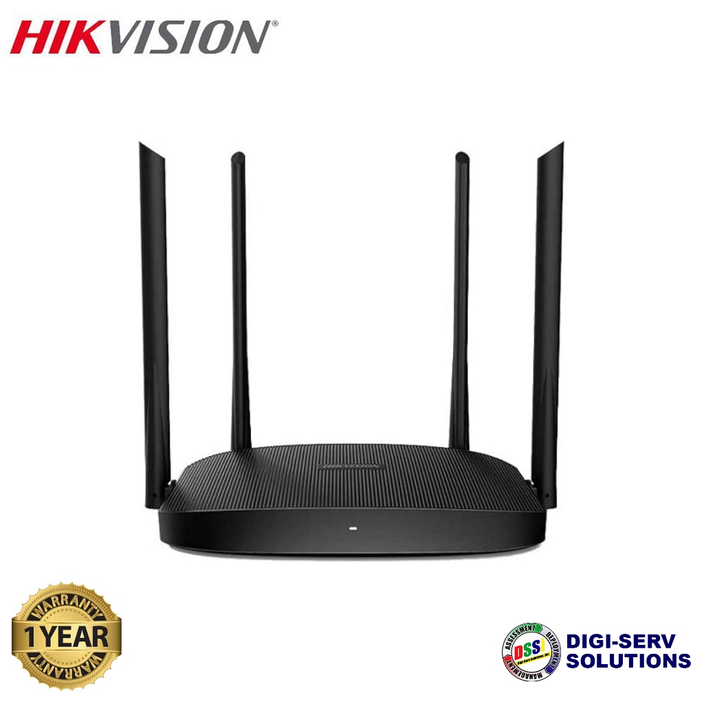 Hikvision DS-3WR12C AC1200 Wifi 5 Dual Band Router | Shopee Philippines