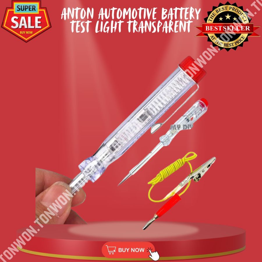 ANTON AUTOMOTIVE BATTERY TEST LIGHT TRANSPARENT | Shopee Philippines