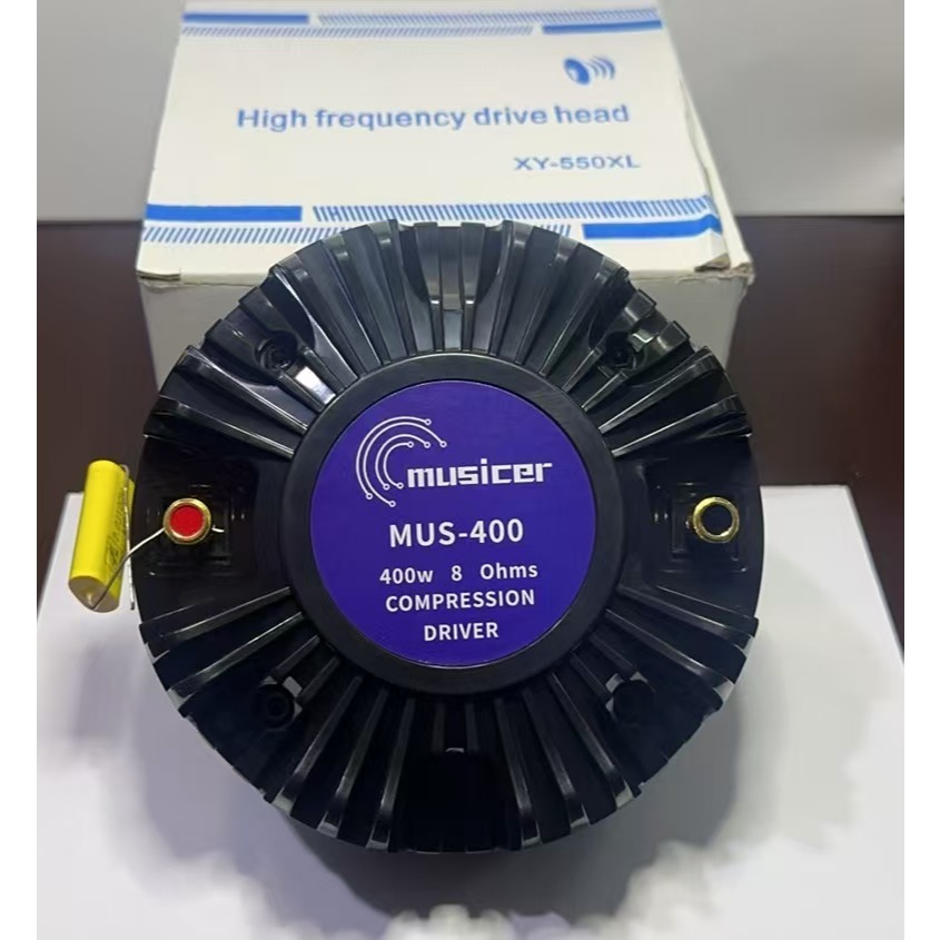 MUSICER MUS-400 400W RMS 8ohms Titanium Compression Driver Unit Tweeter ...