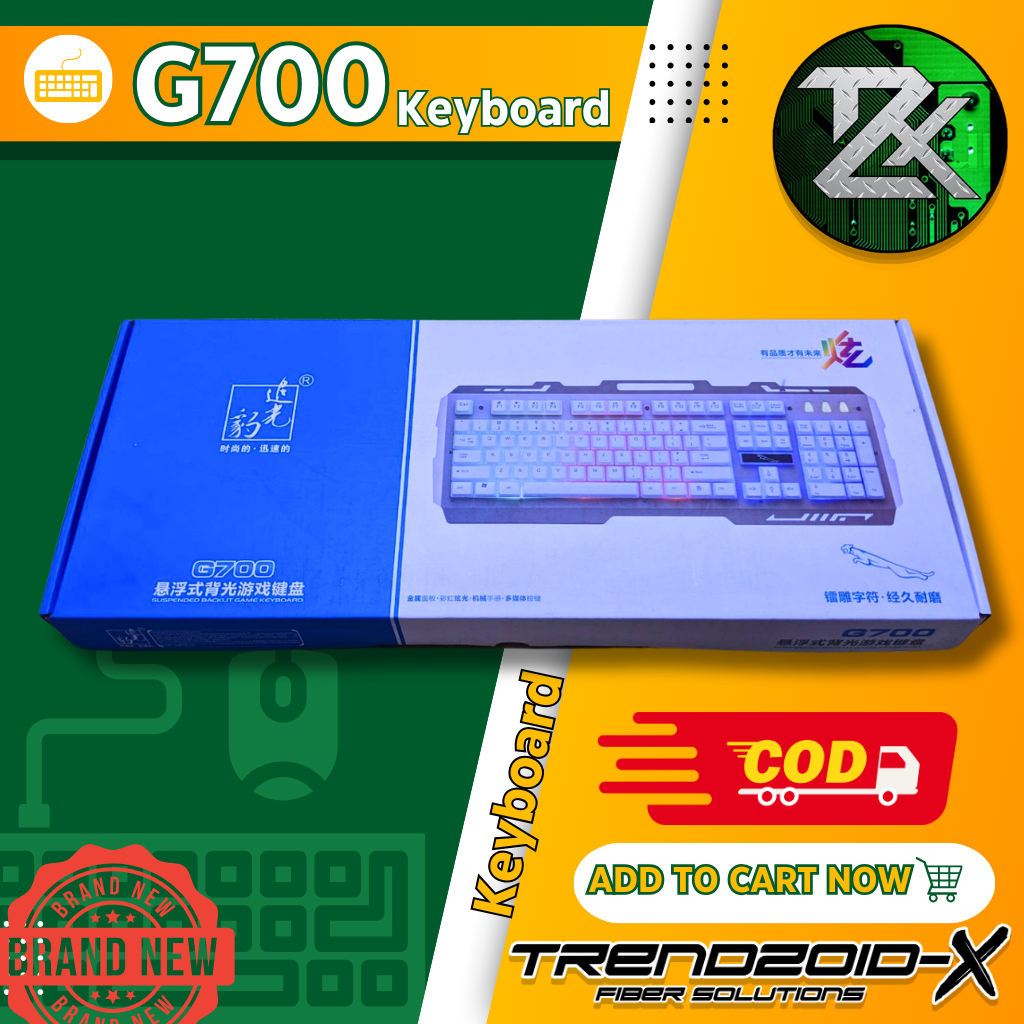 Keyboard | G700 | TZX General Merchandise | Shopee Philippines