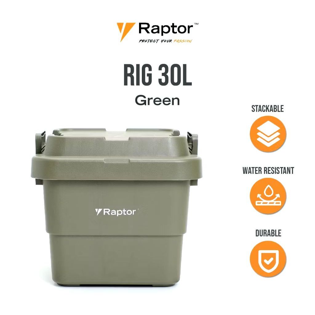 Raptor Storage 30L Rig Trunk Cargo Box Stackable | Shopee Philippines