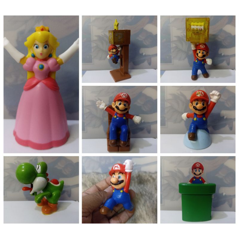 McDo Toys, Super Mario Bros, McDonald's Hard Toys, Happy Meal Toys ...