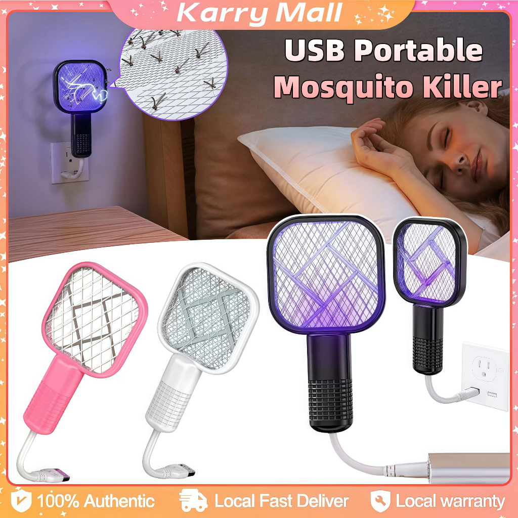Portable Mosquito Killer Lamp Rechargeable Electric Quiet Pest Killer ...