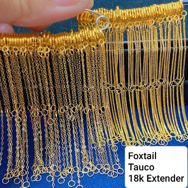 COD 18K Saudi Gold Extender with Lock Pawnable | Shopee Philippines