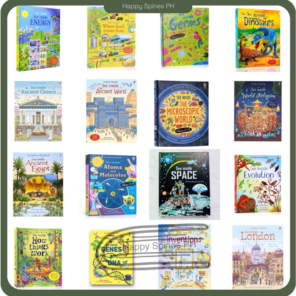 See Inside Series (Usborne) | Shopee Philippines