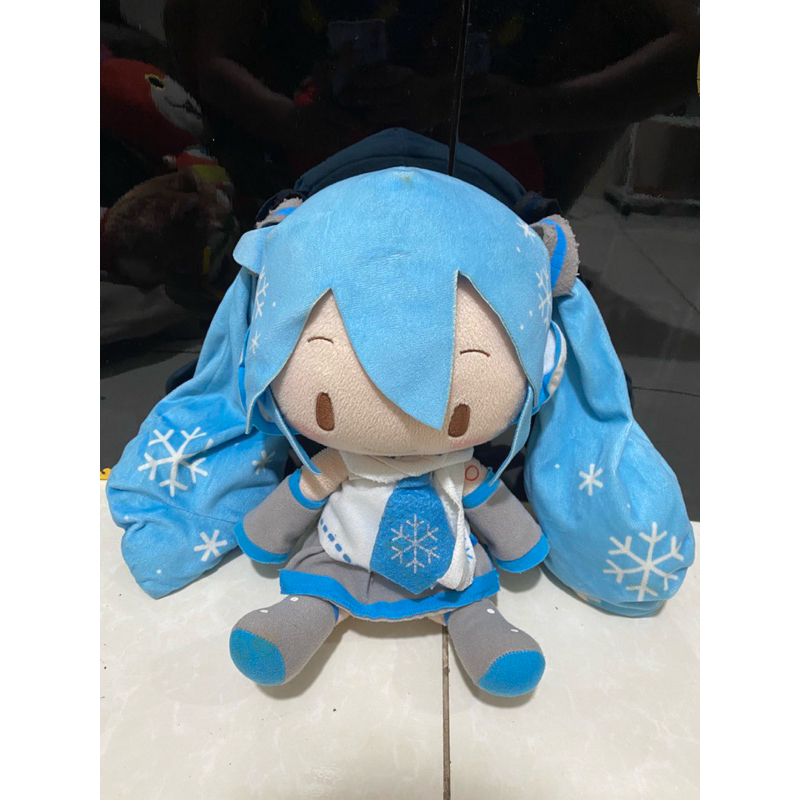 Authentic Sega Yuki Miku Hatsune Miku Series Special Fluffy Plush toy "SNOW MIKU" "VOCALOID ...