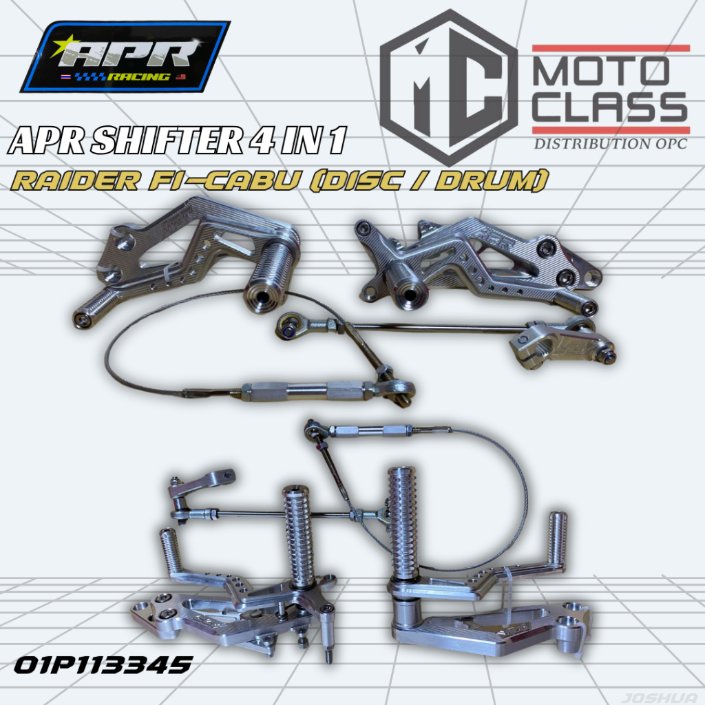 APR SHIFTER RAIDER150 FI 4 IN 1 | Shopee Philippines