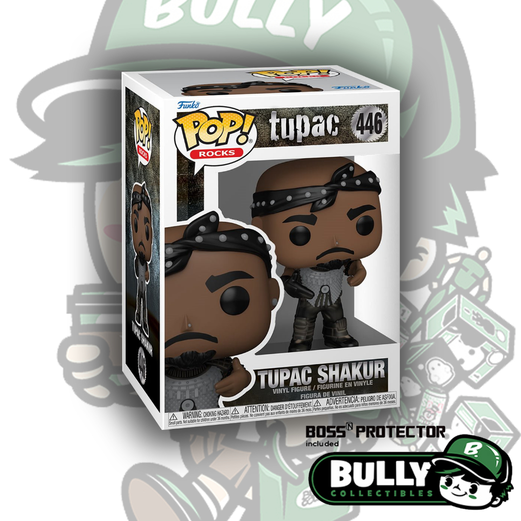 Funko POP! Rocks: Tupac - Tupac Shakur (California Love) 446 With Boss ...
