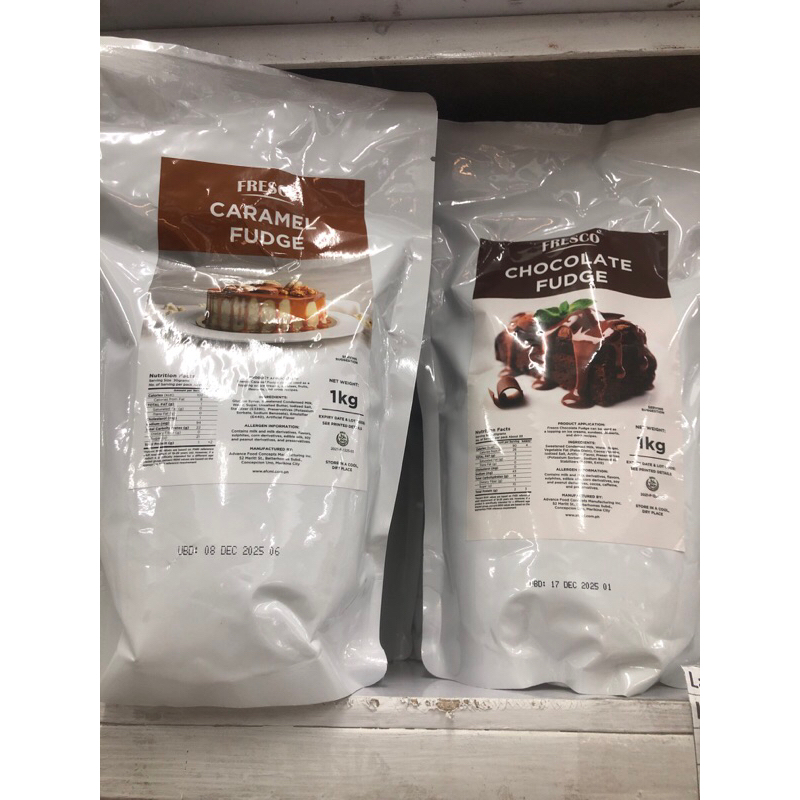 Fresco caramel and chocolate fudge 1kg | Shopee Philippines