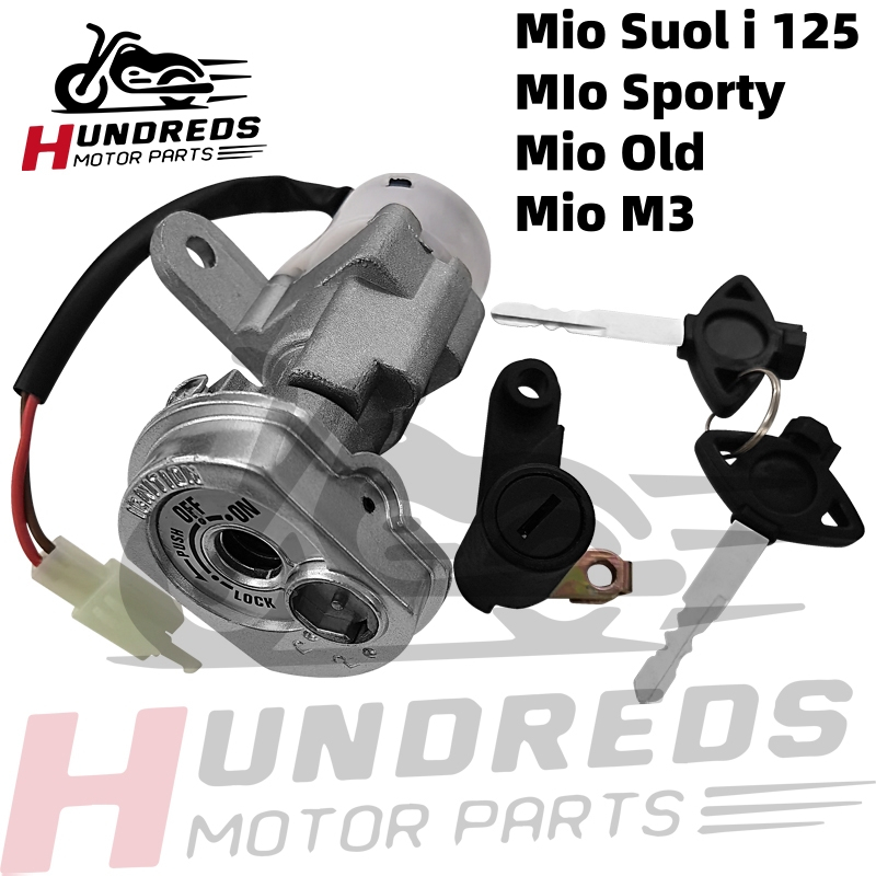Ignition Switch Set For Mio Sporty Mio Soul i125 Mio M3 With Seat Lock ...
