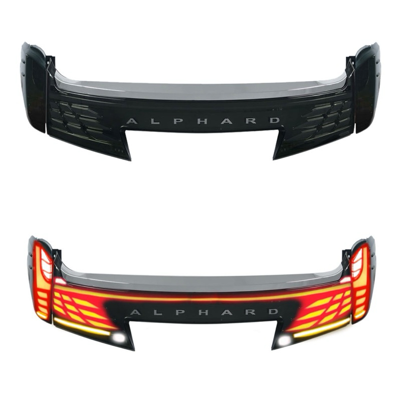 Toyota Alphard 2015 - 2023 Tail Light Upgrade LED Smoke Set | Shopee ...