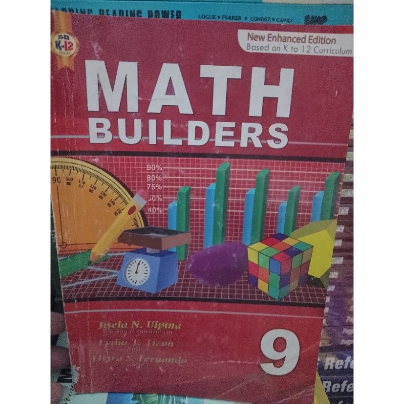 MATH BUILDERS grade 9 (use | Shopee Philippines