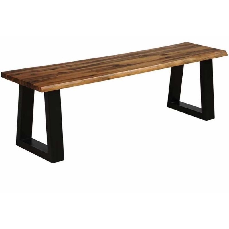 Wooden Dining Long Bench | Shopee Philippines