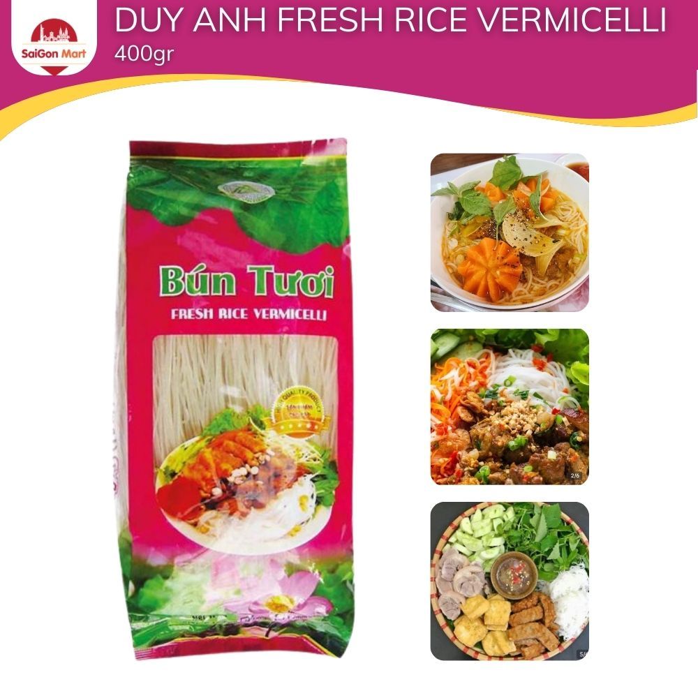 Duy anh fresh rice vermicelli 400gr | Shopee Philippines