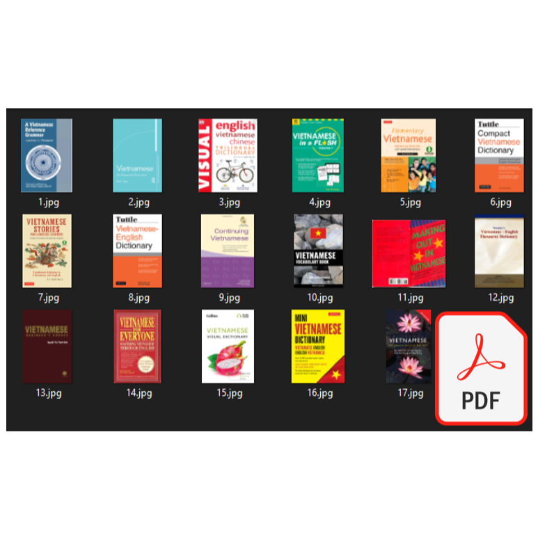 ASSORTED VIETNAMESE BOOKS PART II (DIGITAL COPY) | Shopee Philippines