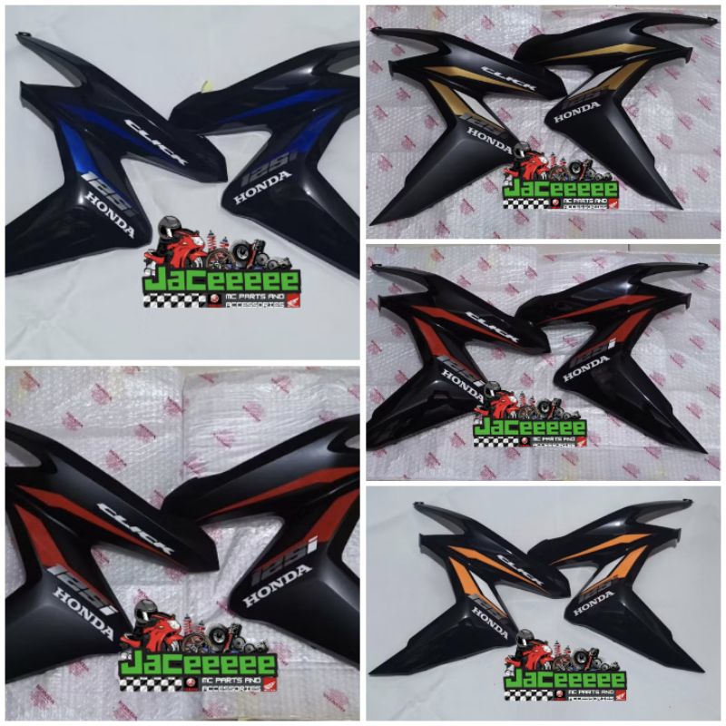 Genuine Cover Set Front /Side Fairings For Honda Click 125i V2 | Shopee ...