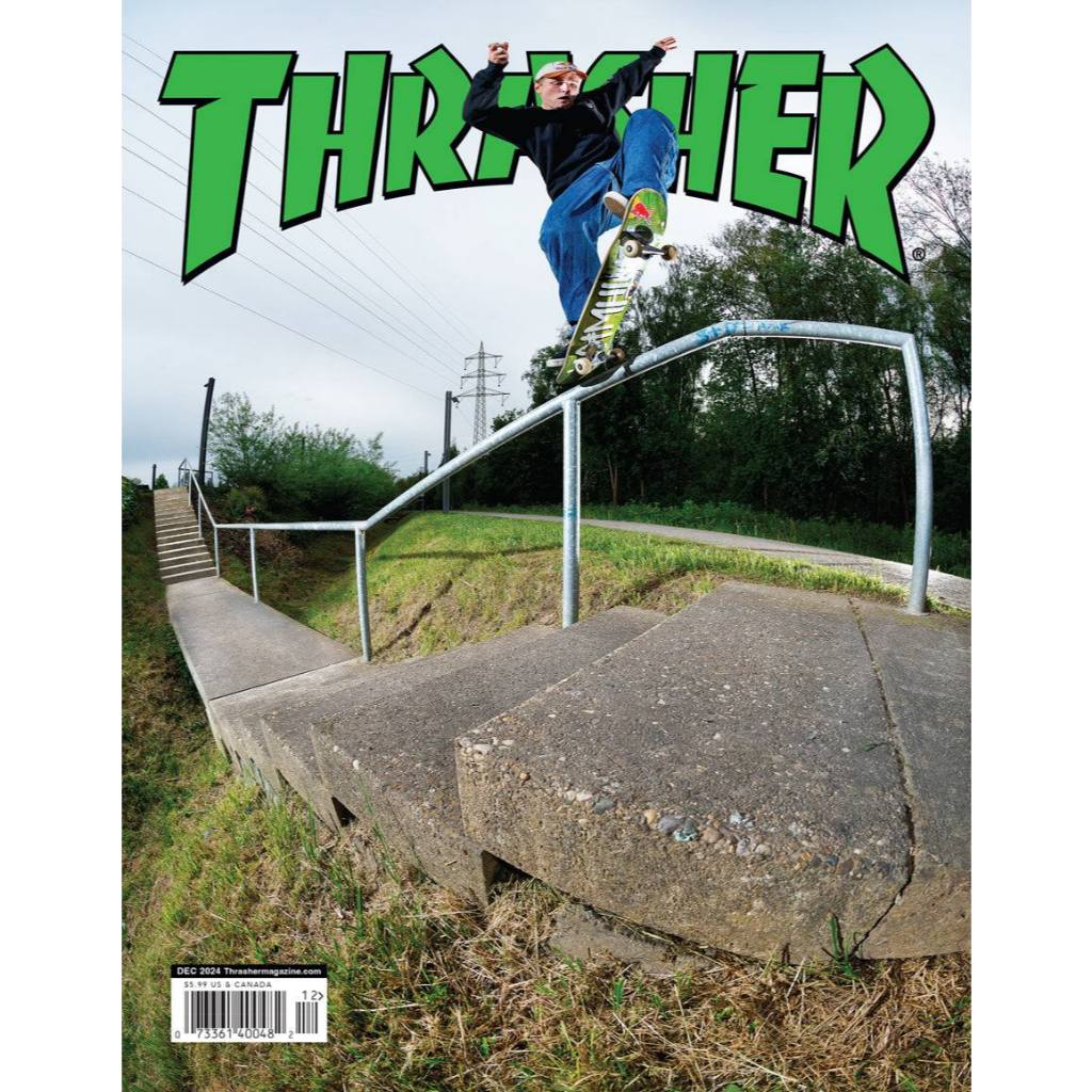 THRASHER MAGAZINE DECEMBER 2024 JAMIE FOY COVER | Shopee Philippines