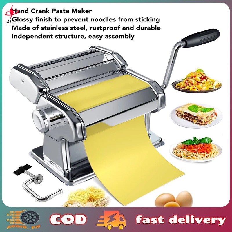 Stainless Steel ordinary 2 Blades Pasta Making Machine Operated ...
