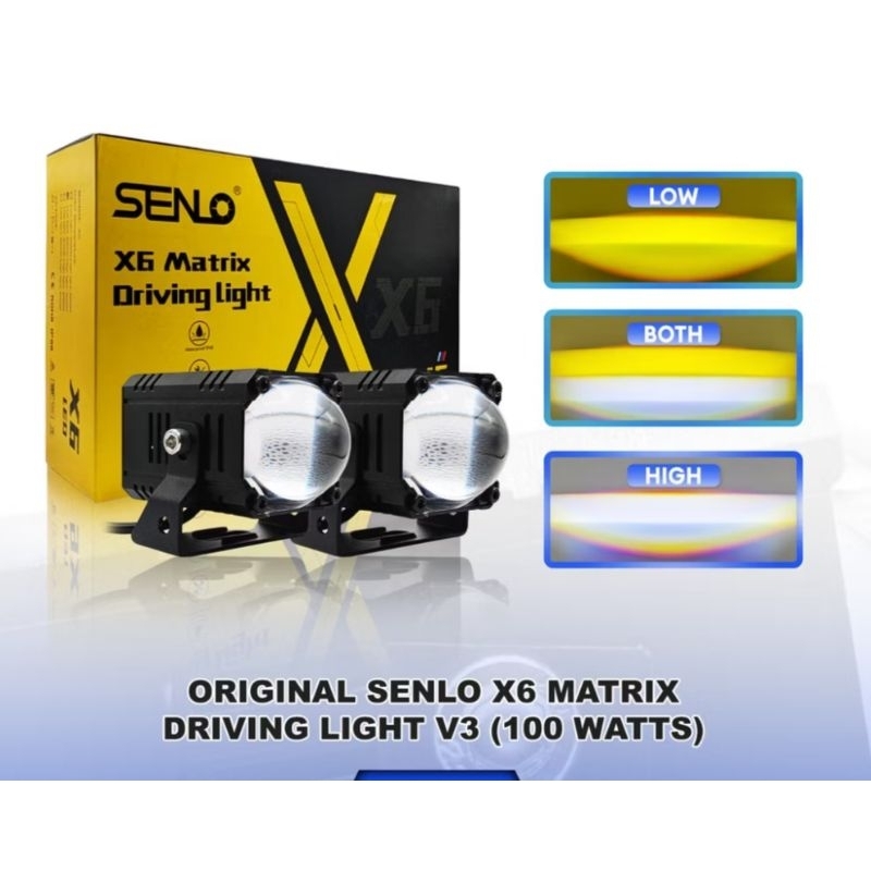 Original SENLO X6 MATRIX 100WATTS 6MONTHS WARRANTY | Shopee Philippines