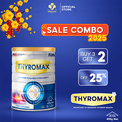 Combo Thyromax Milk supports the thyroid gland 400g | Shopee Philippines