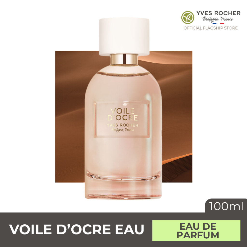 YVES ROCHER Voile D'Ocre Eau de Parfum 100ml Long Lasting Scent ...