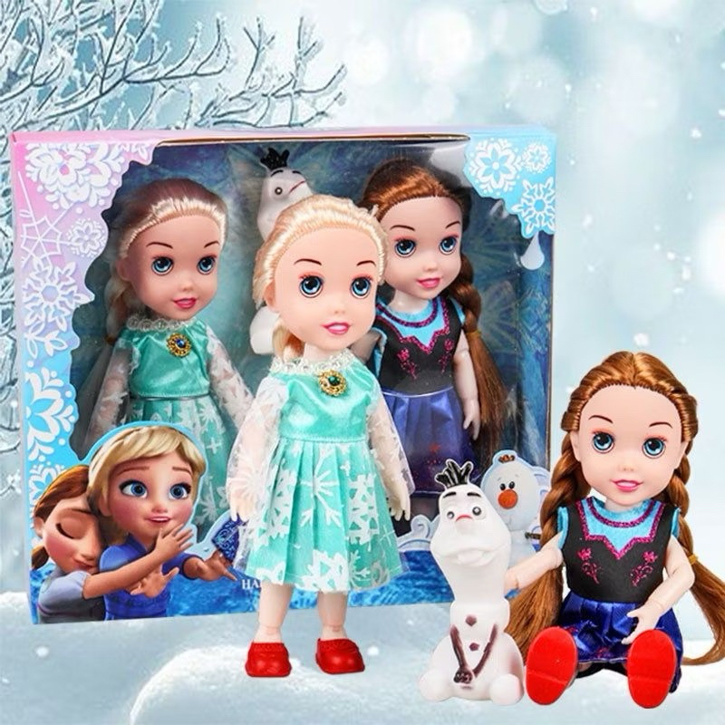 Frozen Ana and Elsa Doll with Olaf Figure for Kids | Shopee Philippines